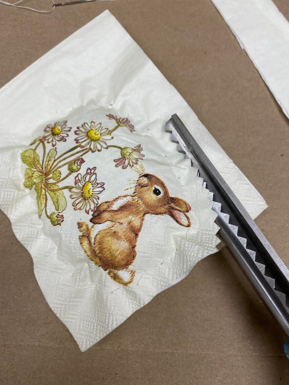 Napkin Craft - The Shabby Tree