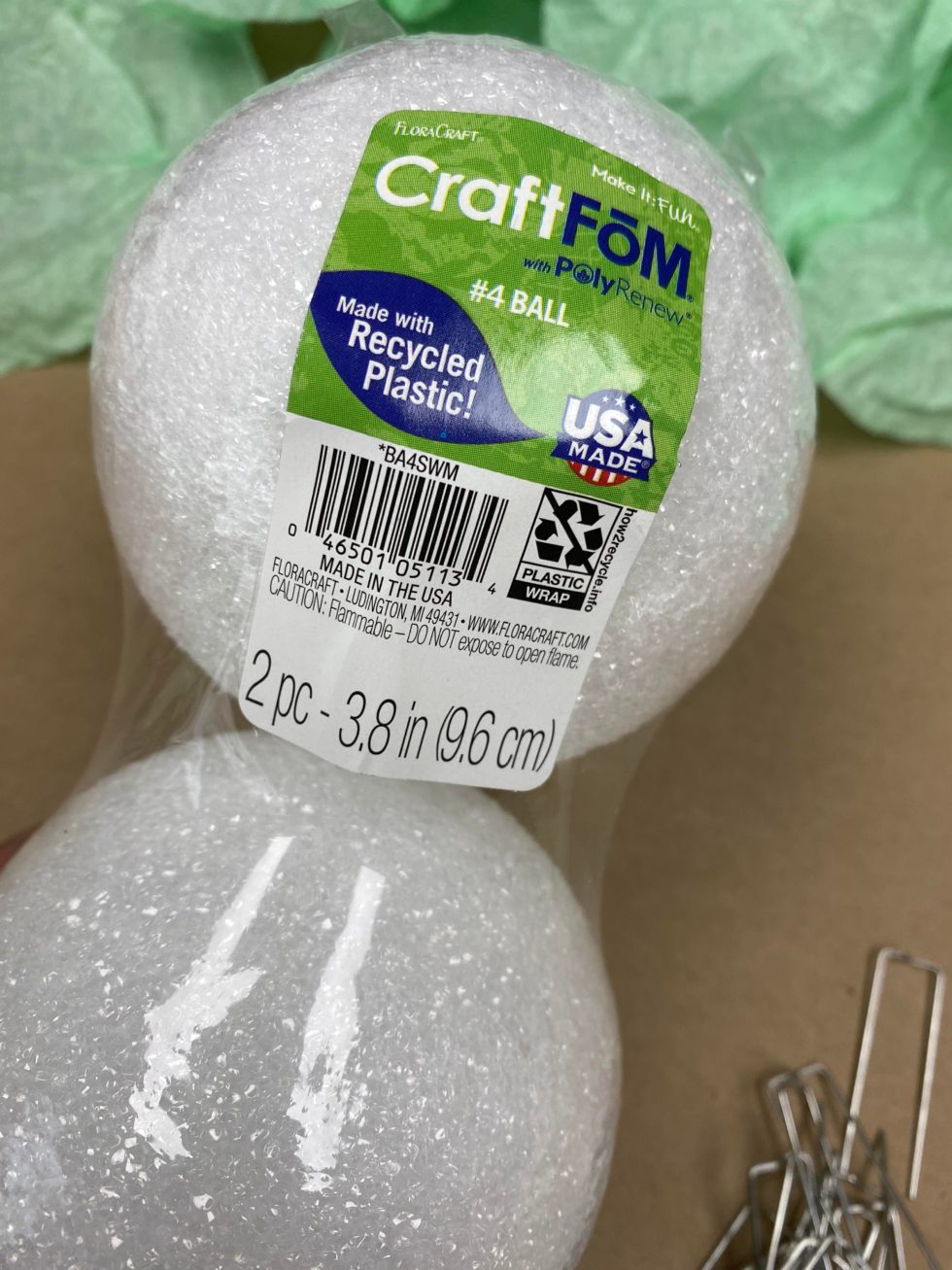 Faux Cabbage From Coffee Filters - The Shabby Tree