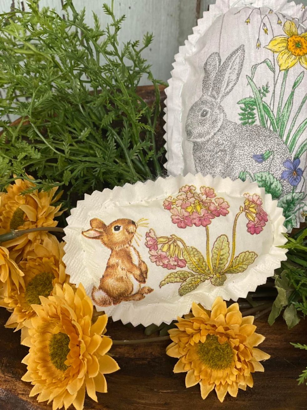 Napkin Craft - The Shabby Tree