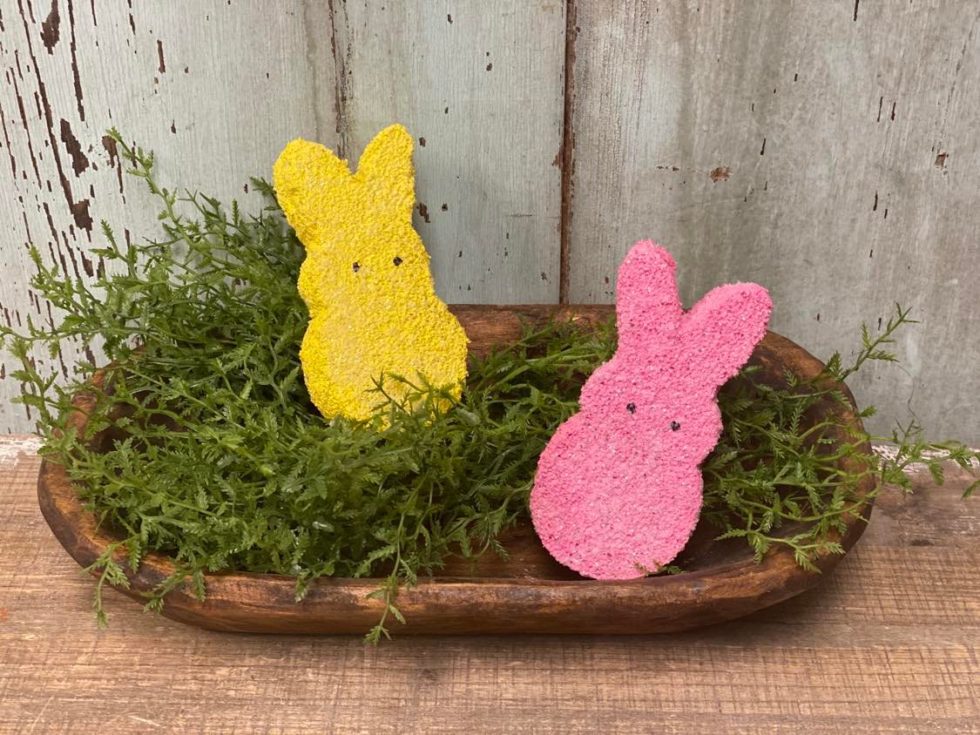 DIY Peeps Using Styrofoam - The Shabby Tree