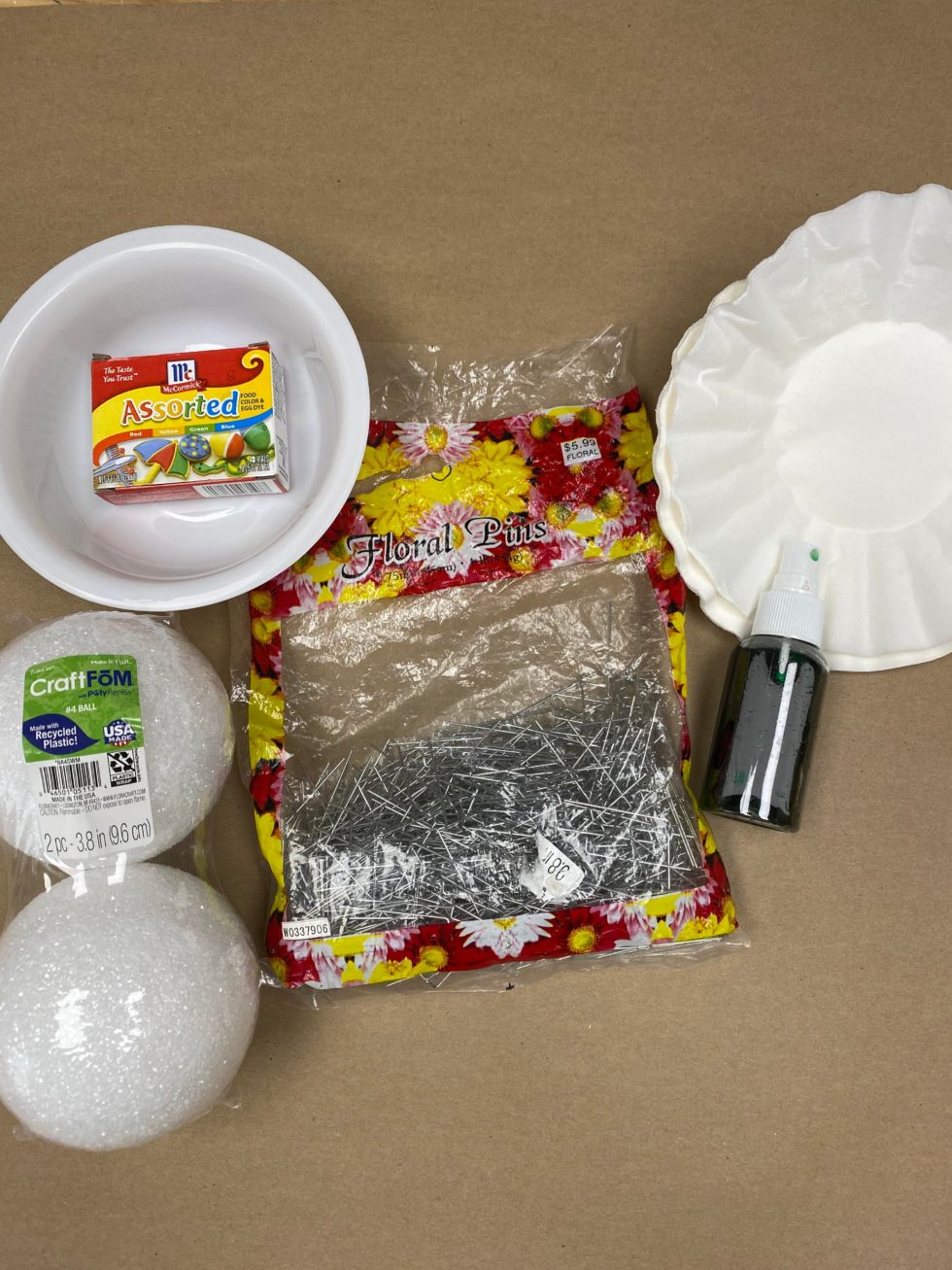 Faux Cabbage From Coffee Filters - The Shabby Tree