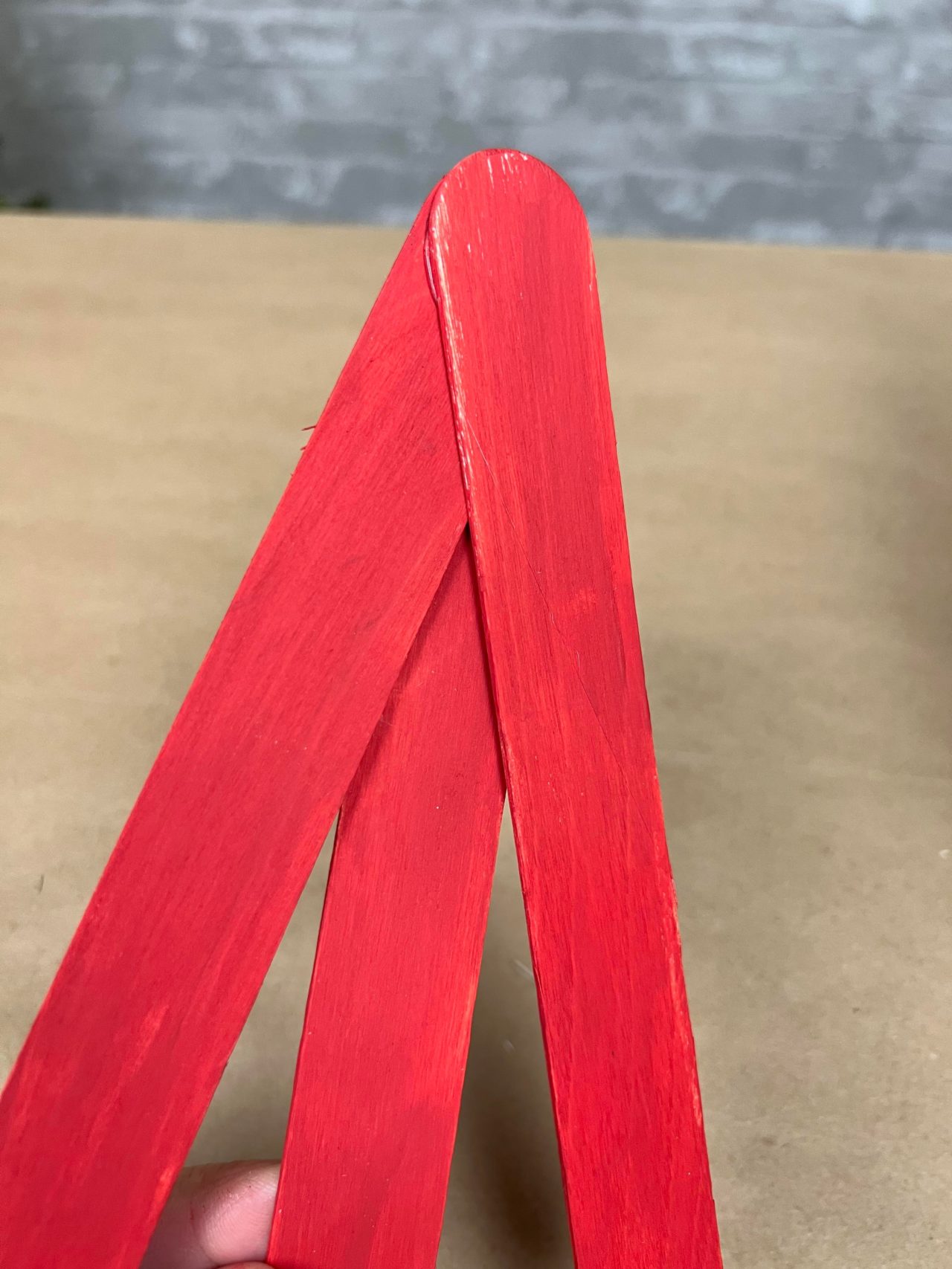 Craft Stick Angel - The Shabby Tree