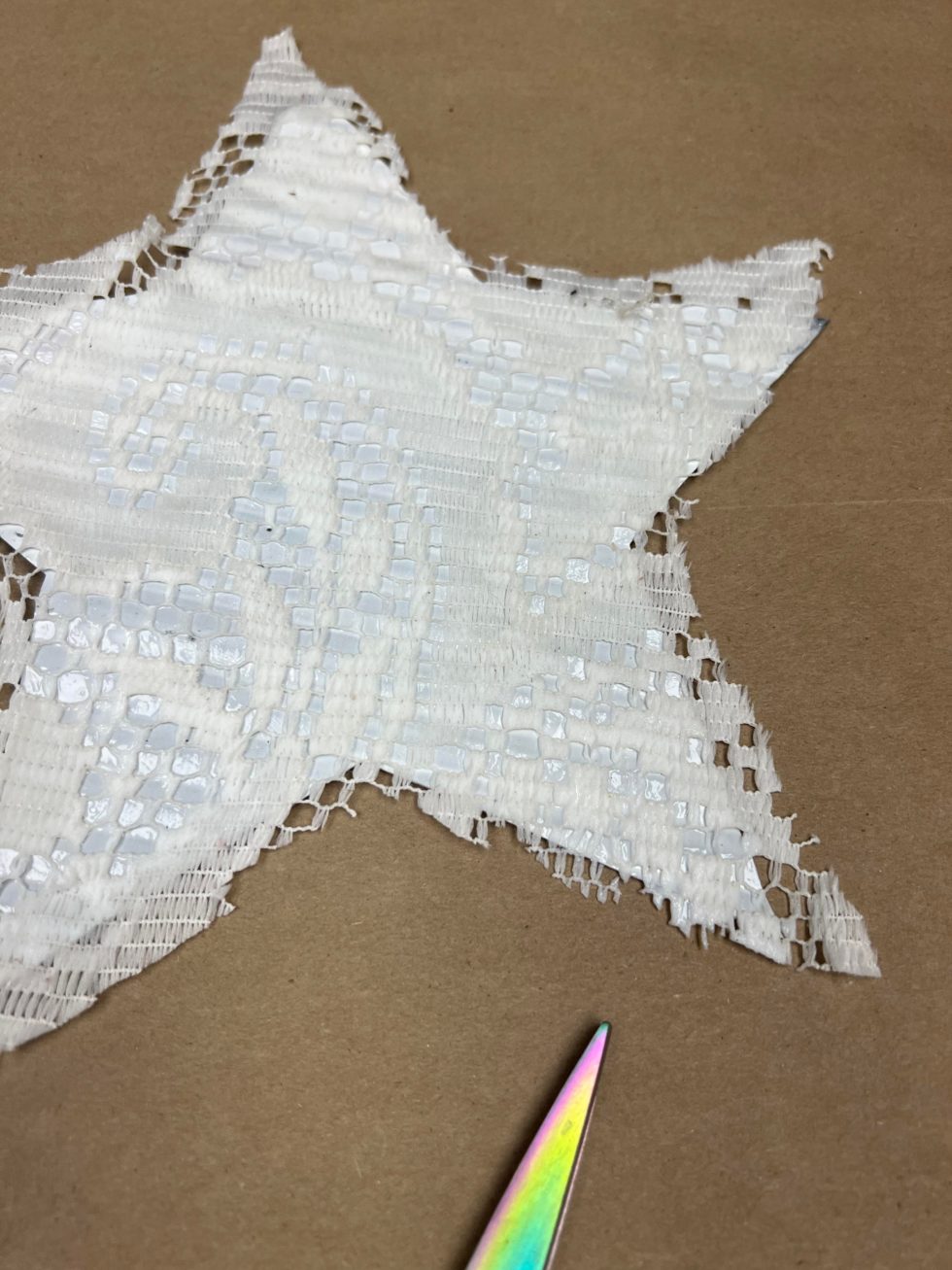 DIY Star Candle Ring - The Shabby Tree