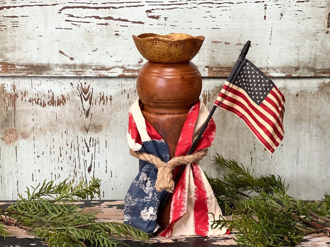 DIY Patriotic Doll - The Shabby Tree