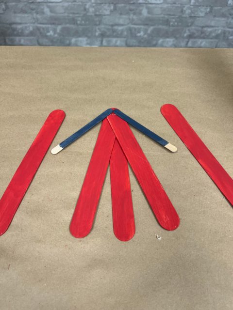 Craft Stick Angel - The Shabby Tree