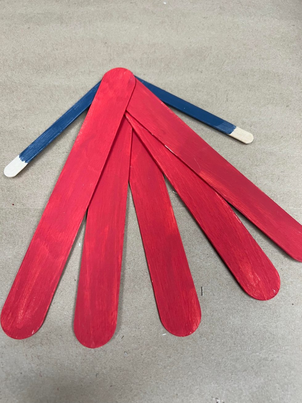 Craft Stick Angel - The Shabby Tree