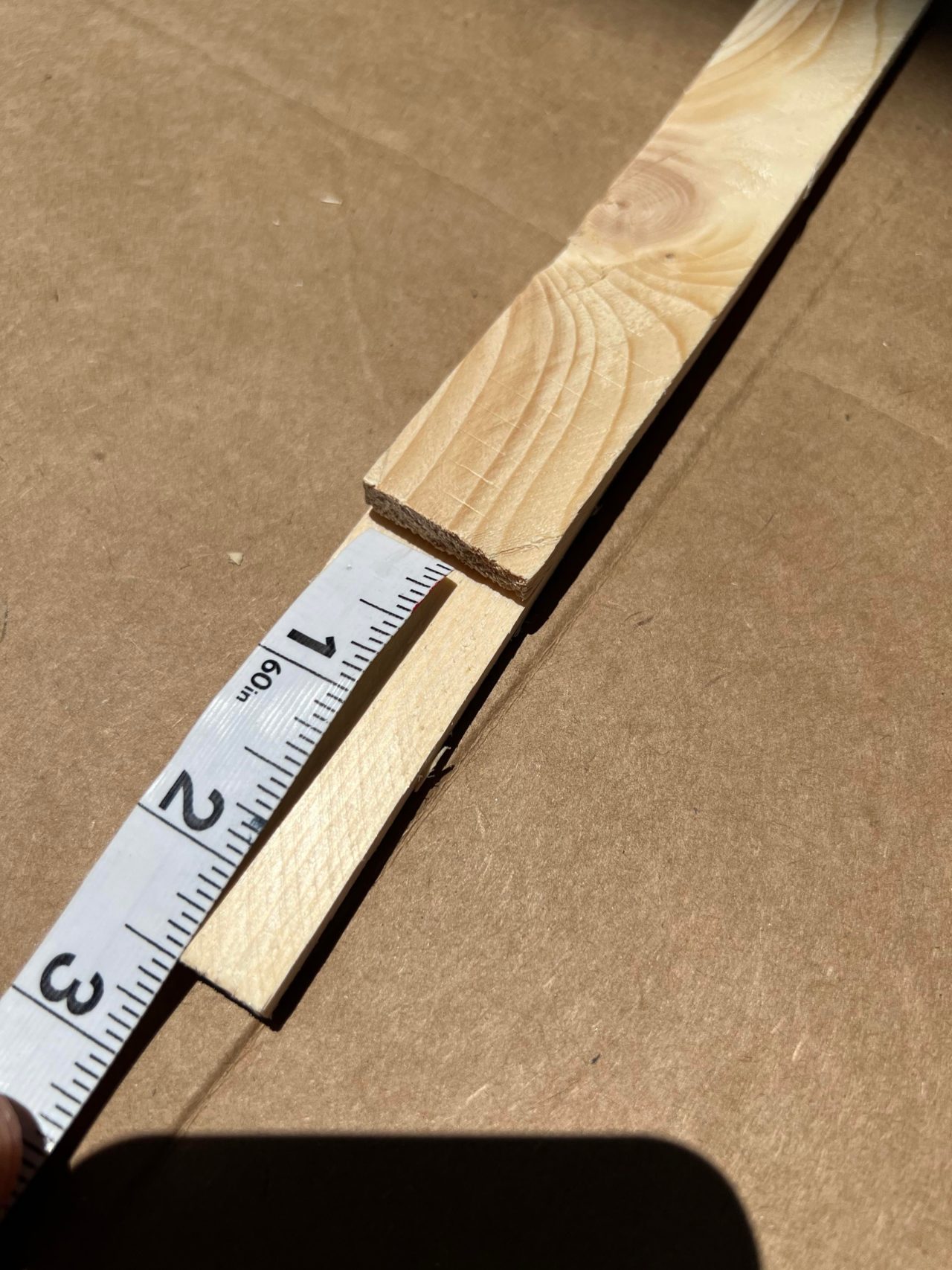 Wooden Shim And Lace Tree - The Shabby Tree