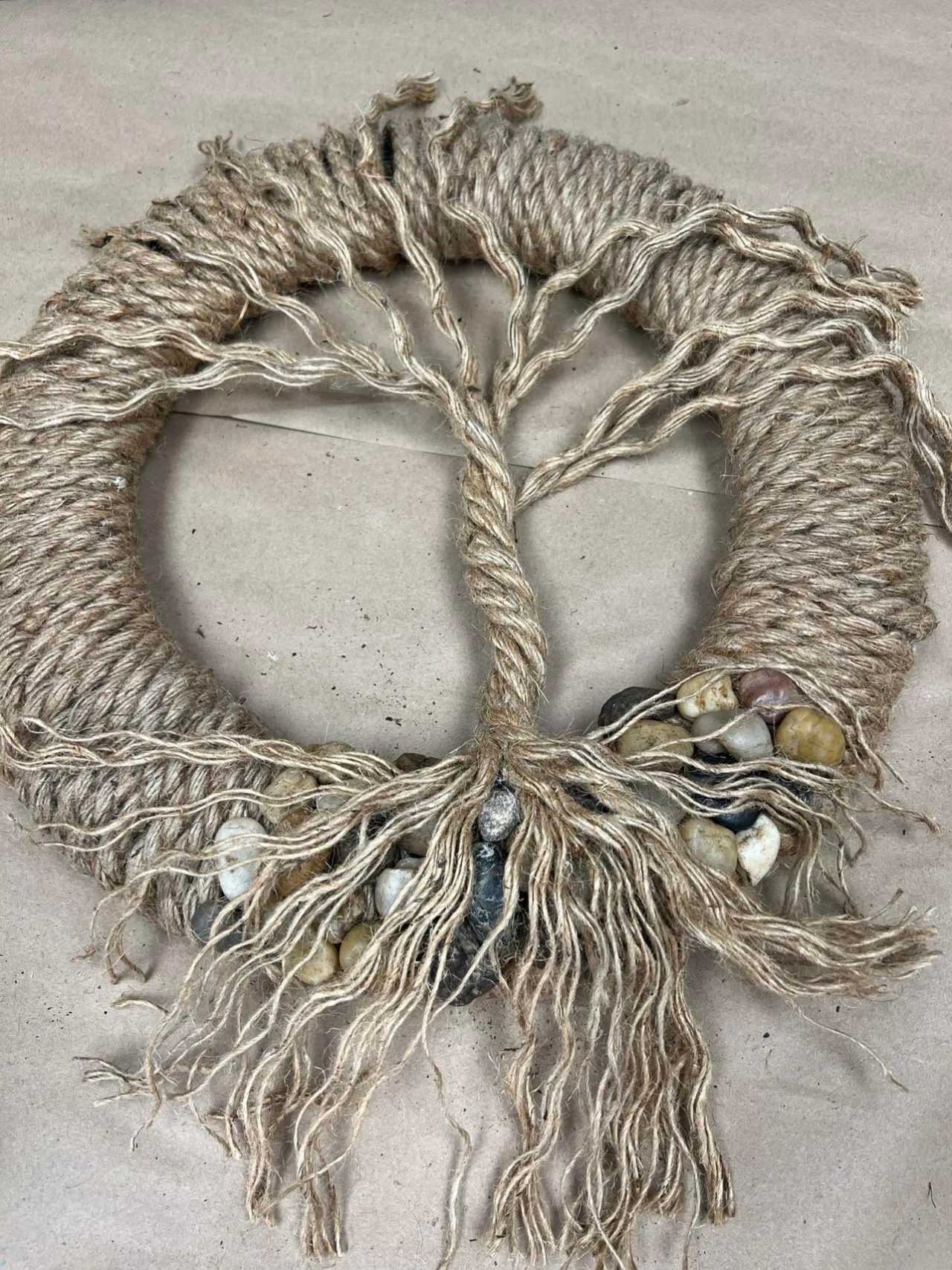 DIY Tree Of Life Wreath - The Shabby Tree
