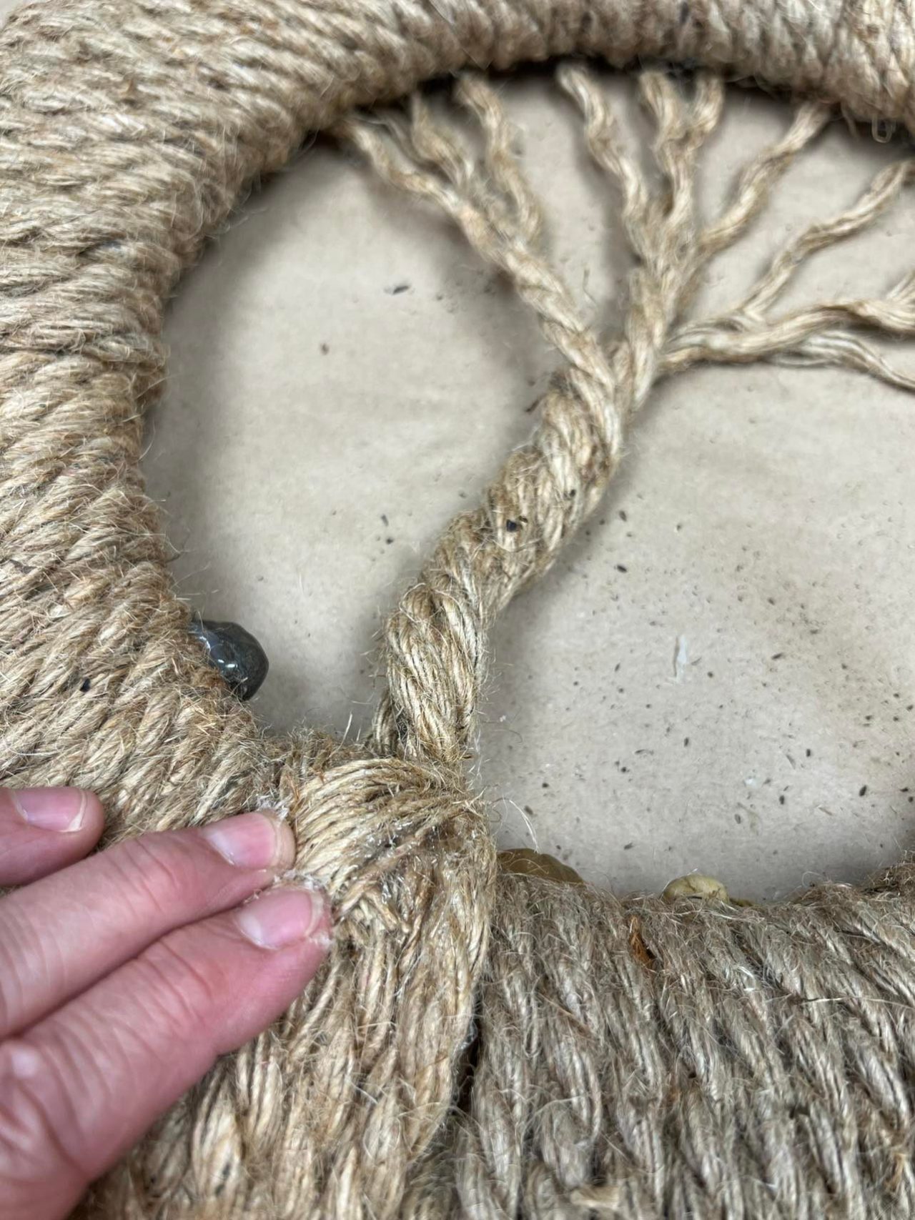 DIY Tree Of Life Wreath - The Shabby Tree