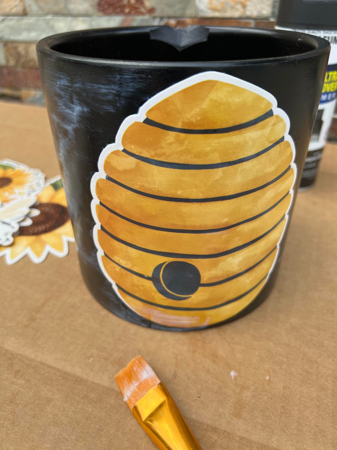 DIY Beehive Pot - The Shabby Tree