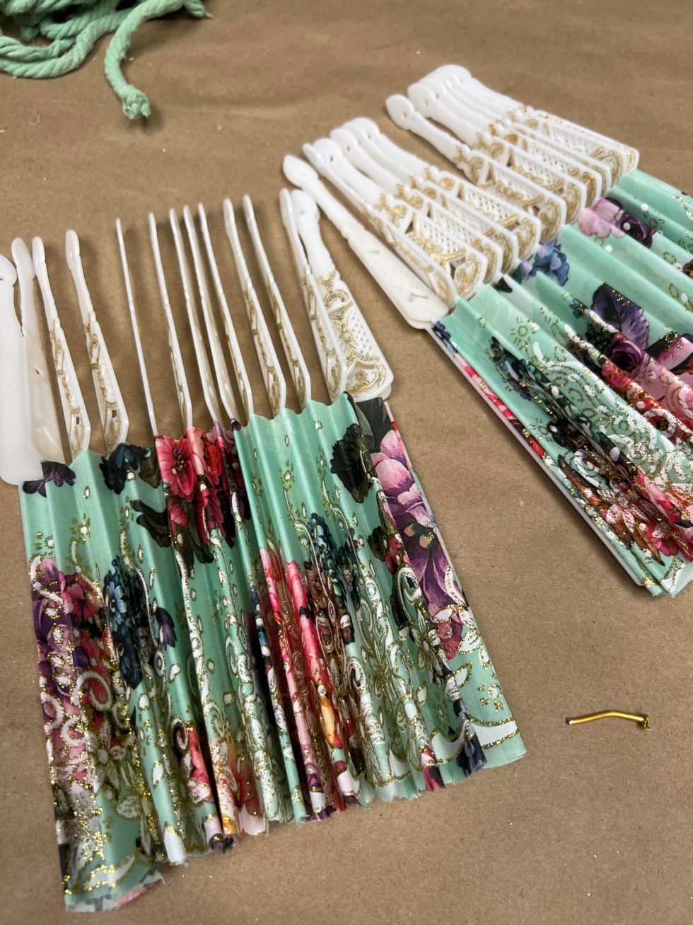 DIY Angel Using Dollar Tree Foldable Fans - The Shabby Tree