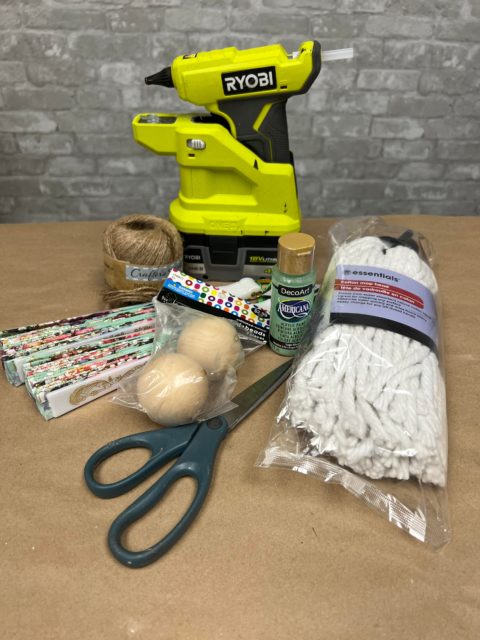 DIY Angel Using Dollar Tree Foldable Fans - The Shabby Tree