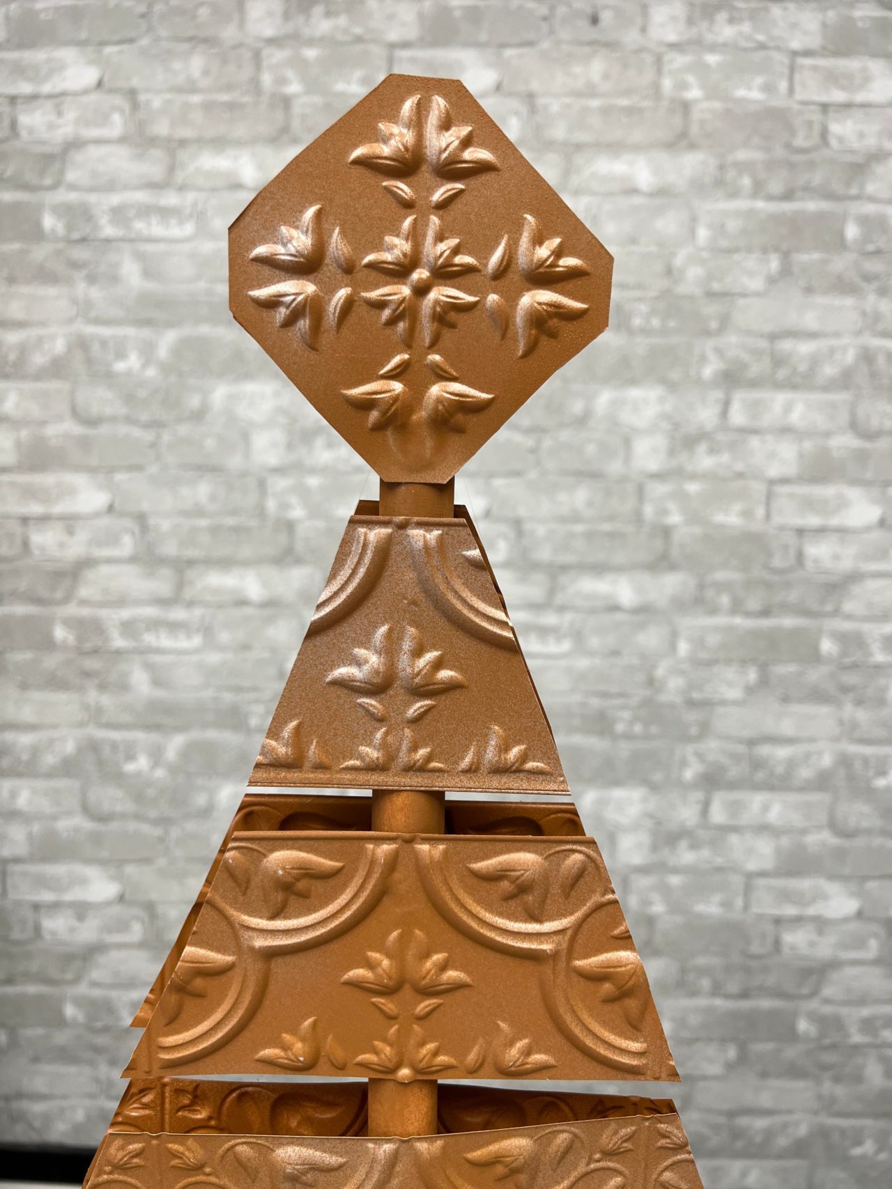 DIY Dollar Tree Tile Tree - The Shabby Tree