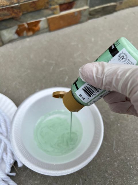 DIY Angel Using Dollar Tree Foldable Fans - The Shabby Tree