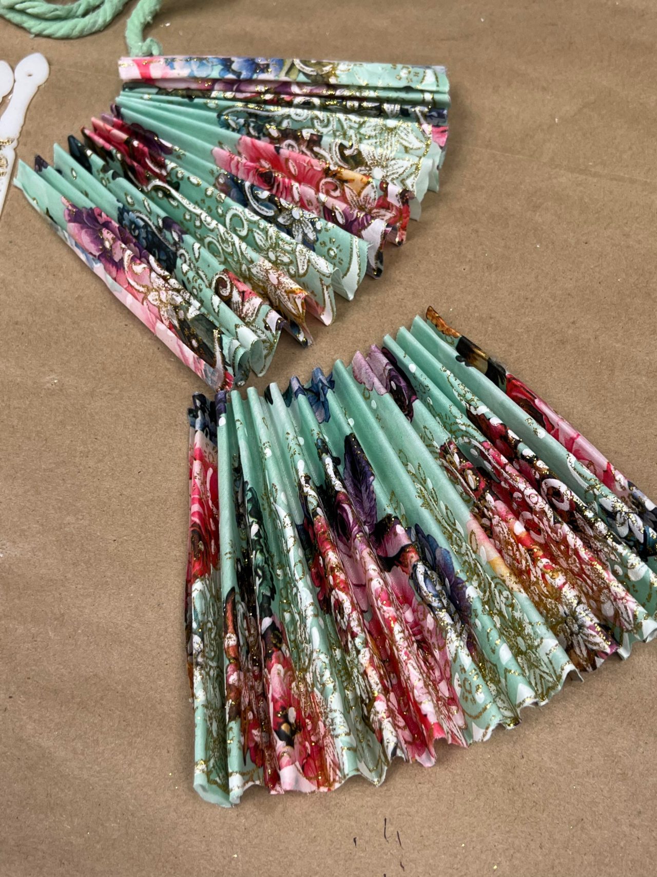 DIY Angel Using Dollar Tree Foldable Fans - The Shabby Tree