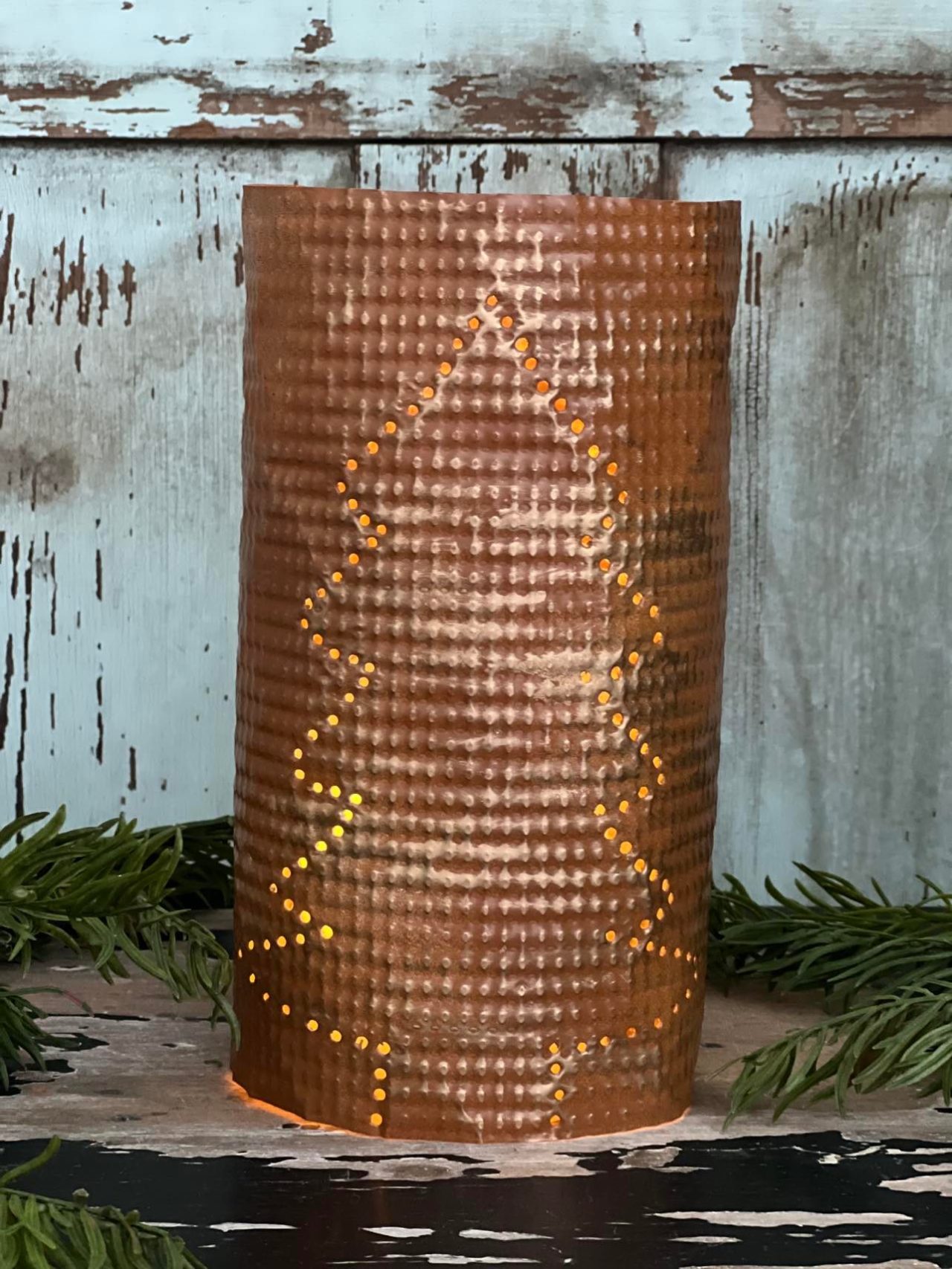 DIY Lantern Using Dollar Tree Cookie Sheets - The Shabby Tree