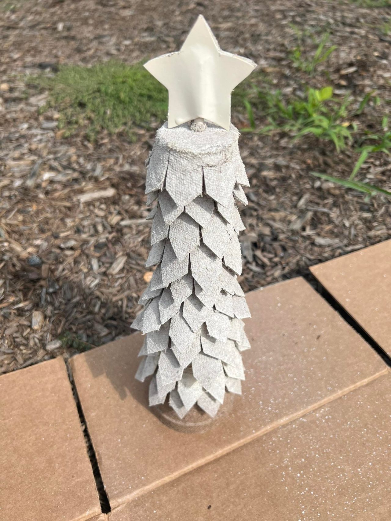 DIY Tree Using Seed Starter Pots - The Shabby Tree