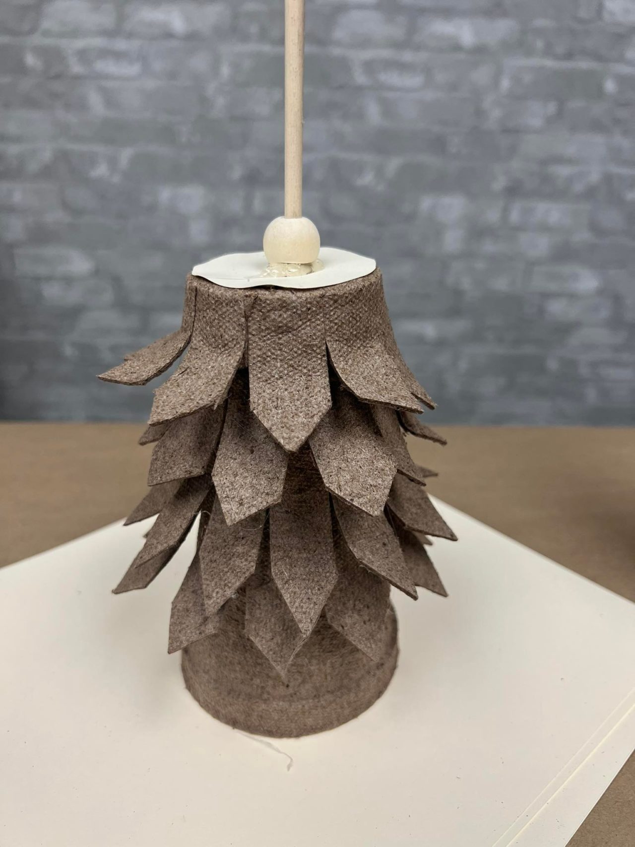 DIY Tree Using Seed Starter Pots - The Shabby Tree