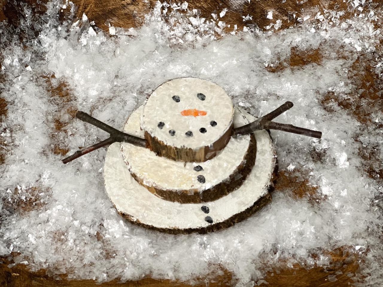 DIY Melting Snowman - The Shabby Tree