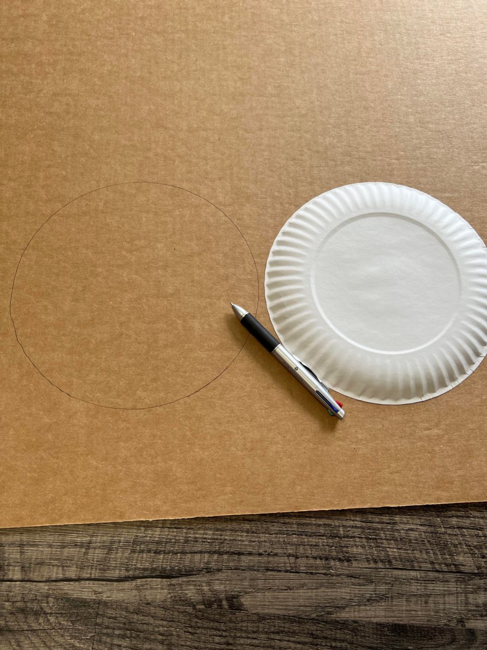 DIY Candy Corn Using Brown Paper - The Shabby Tree