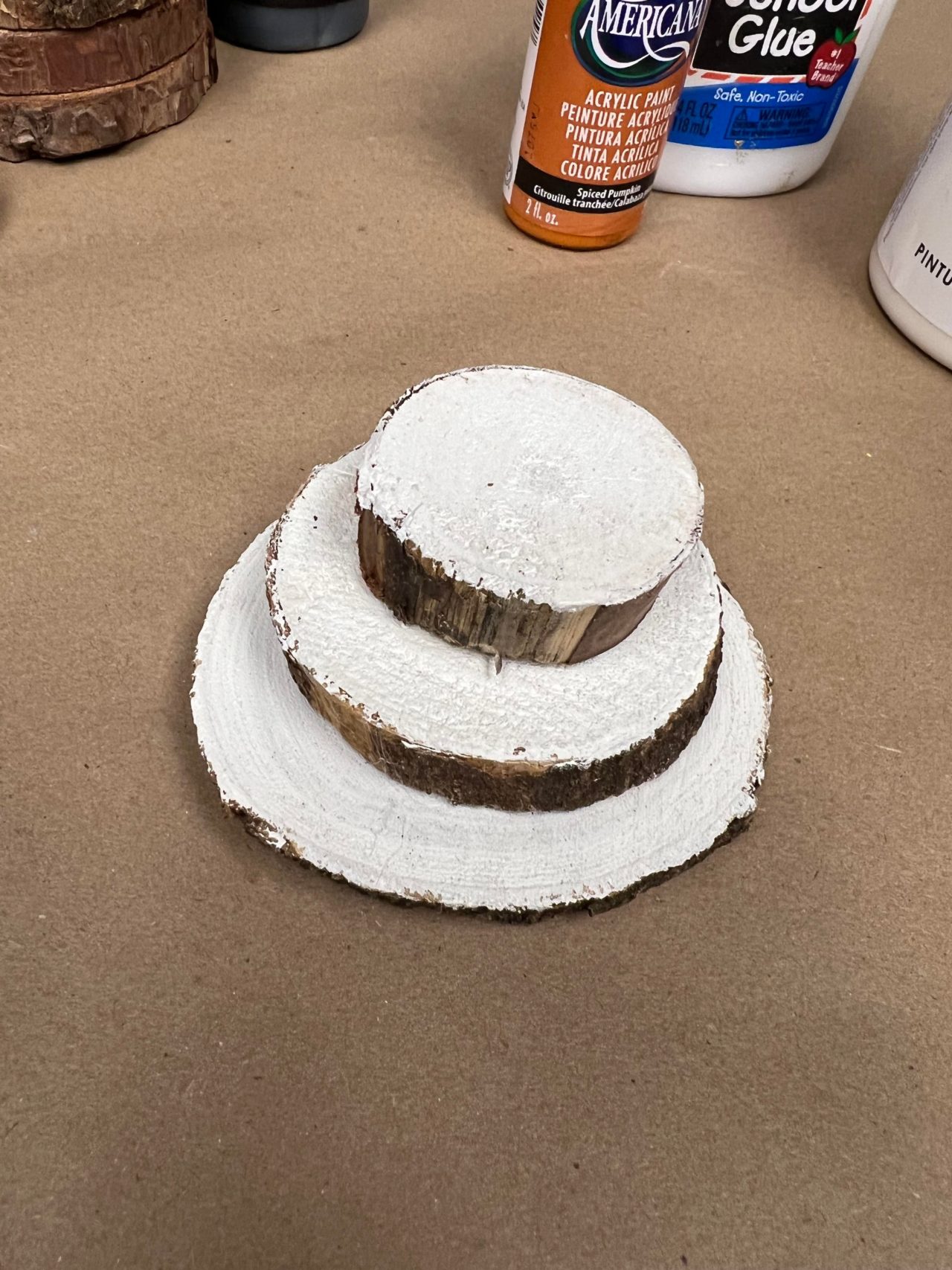 DIY Melting Snowman - The Shabby Tree