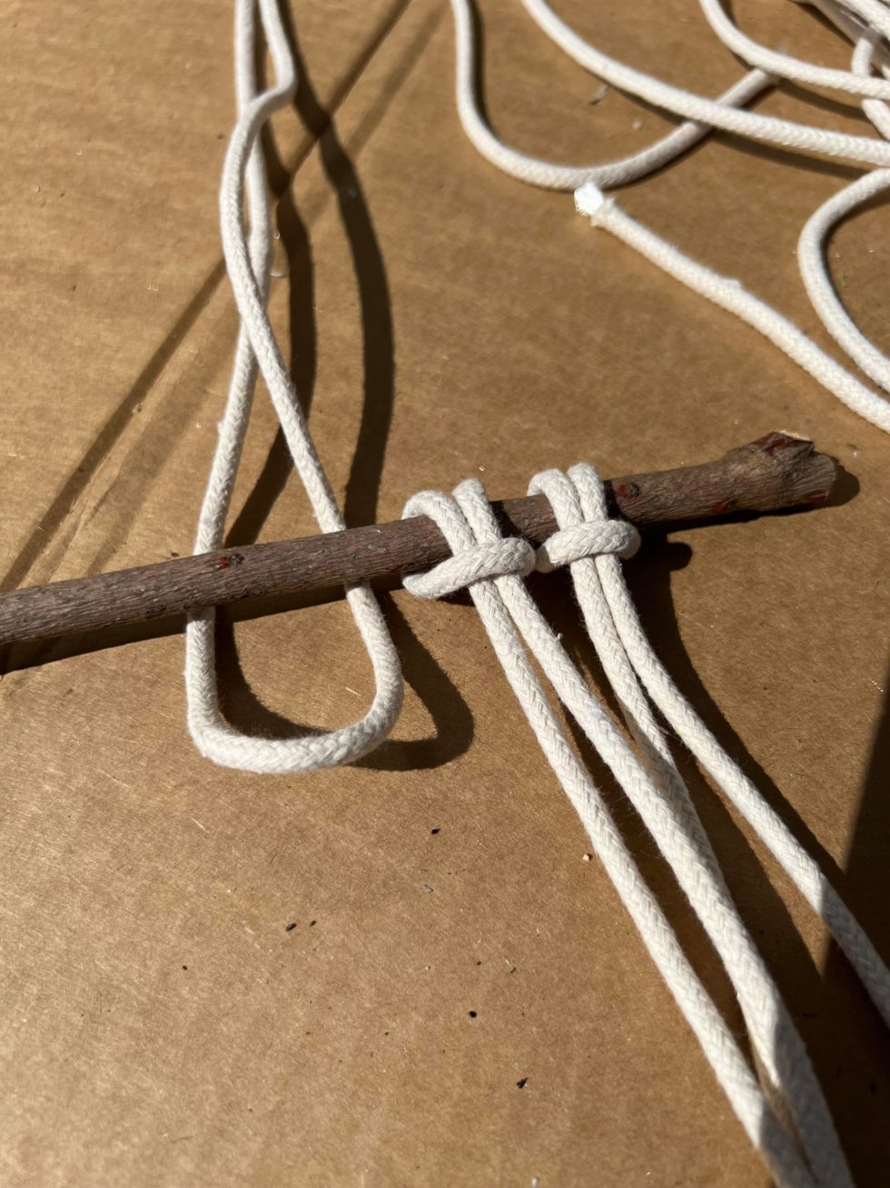 DIY Rope Tree - The Shabby Tree