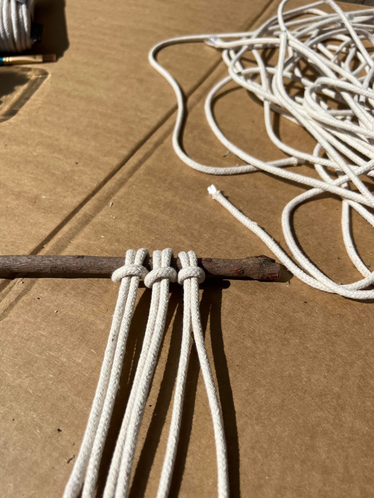 DIY Rope Tree - The Shabby Tree
