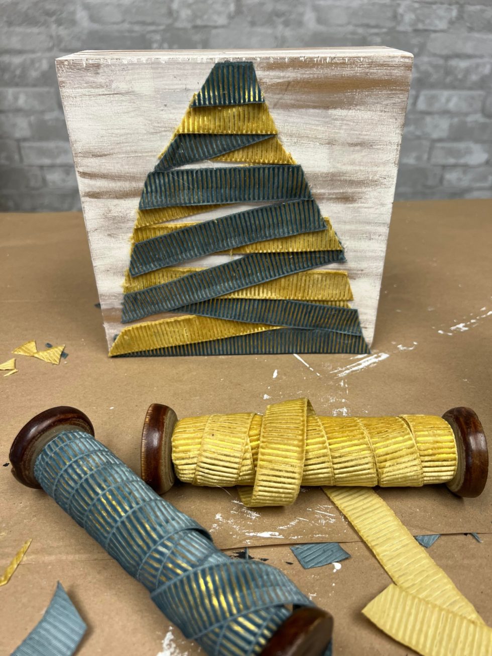 DIY Ribbon Tree - The Shabby Tree