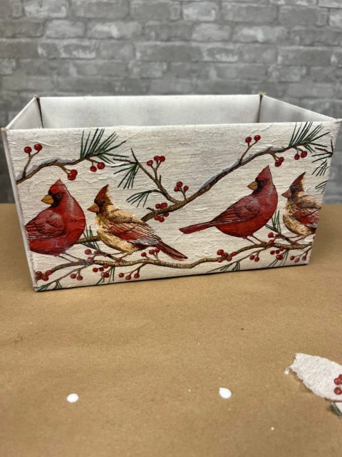 DIY Red Cardinal Craft - The Shabby Tree