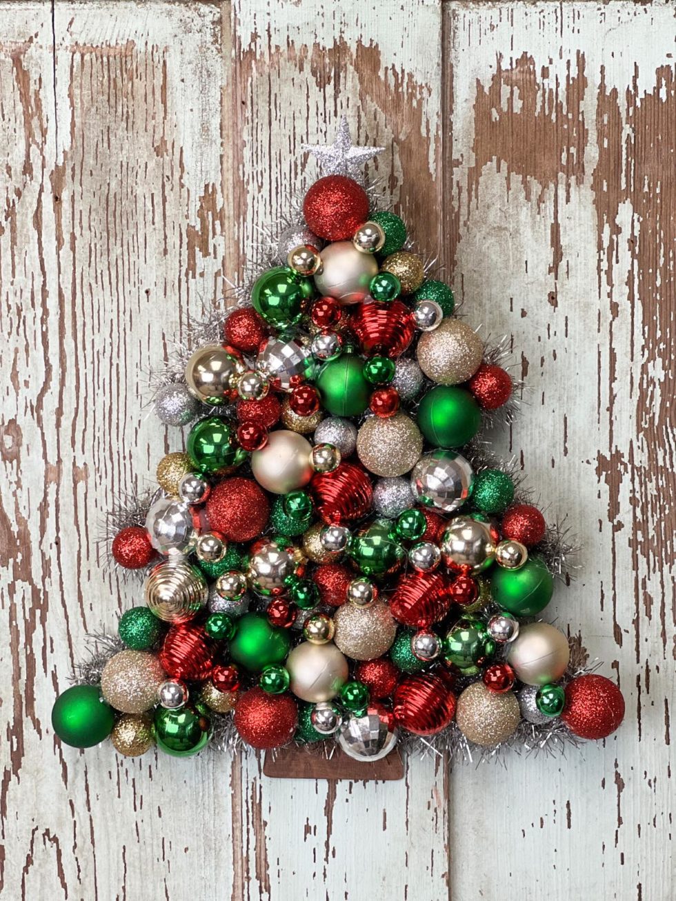 DIY Ornament Tree - The Shabby Tree