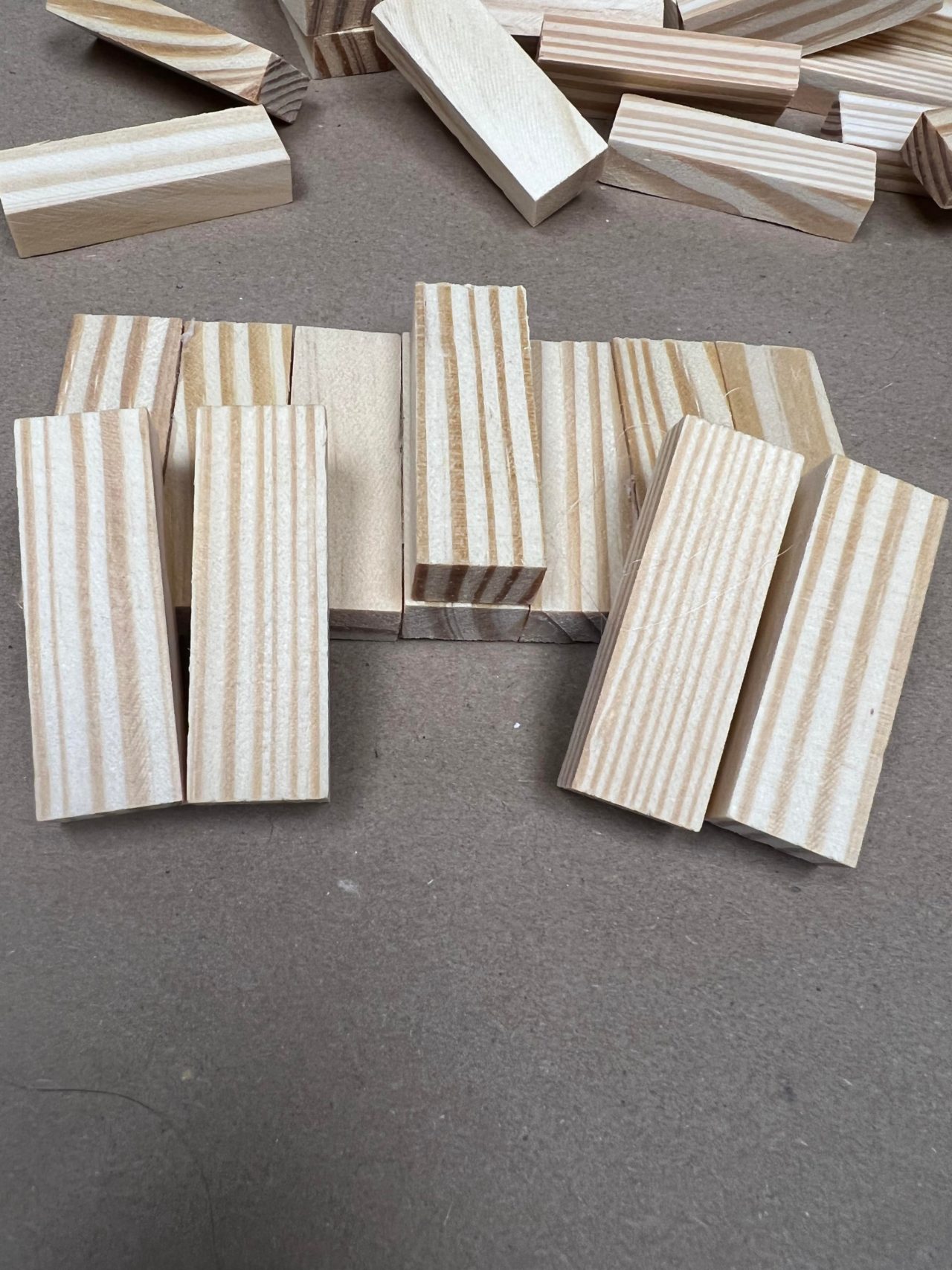 DIY Tree Using Tumbling Tower Game - The Shabby Tree