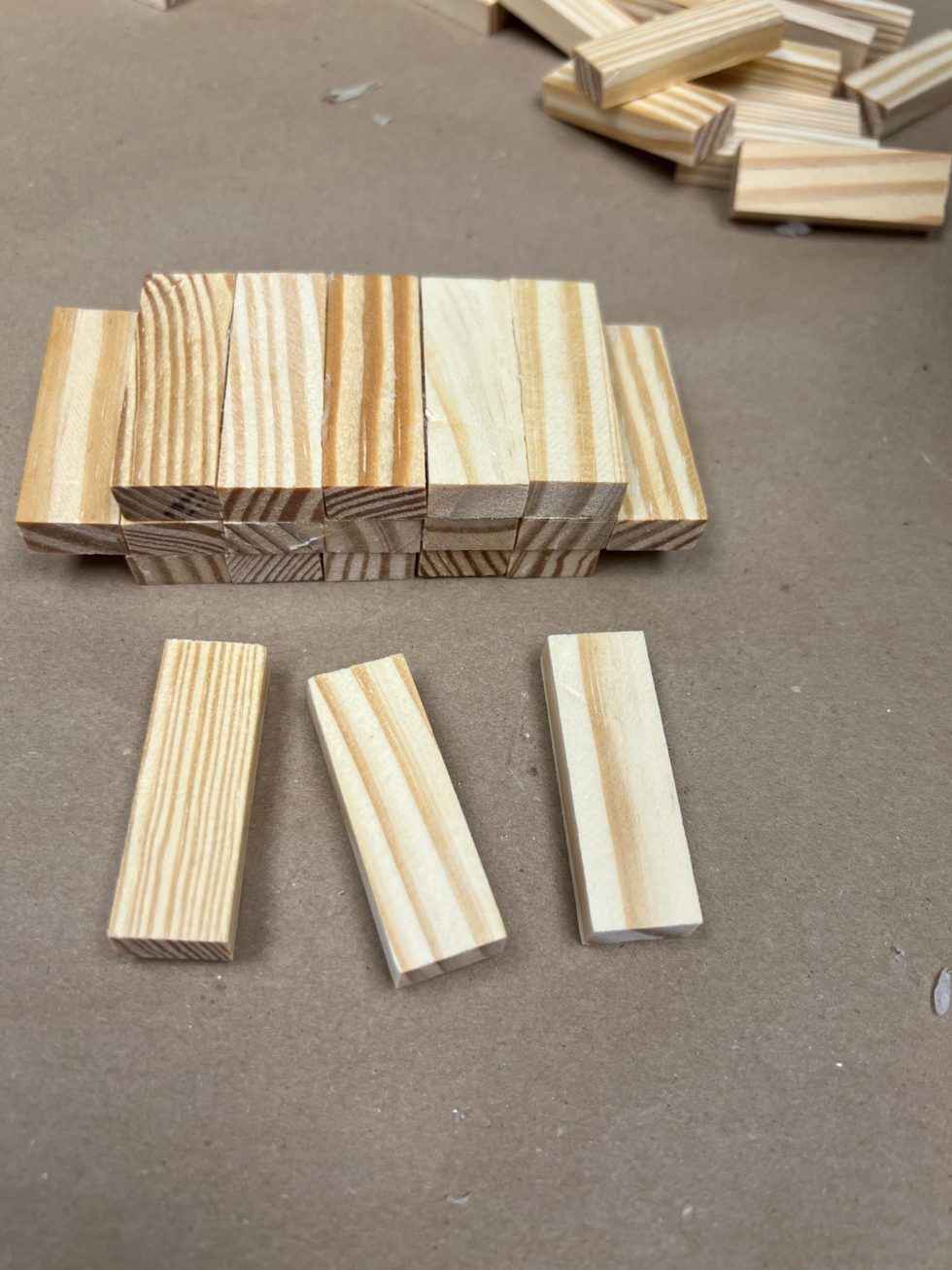 DIY Tree Using Tumbling Tower Game - The Shabby Tree