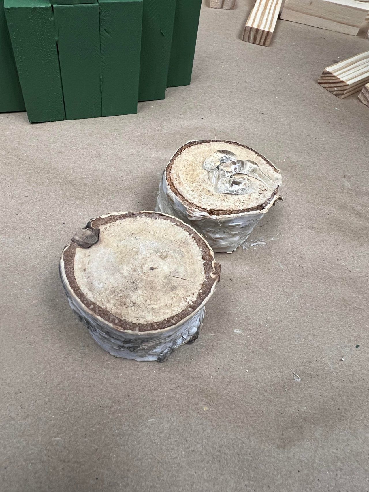 DIY Tree Using Tumbling Tower Game - The Shabby Tree