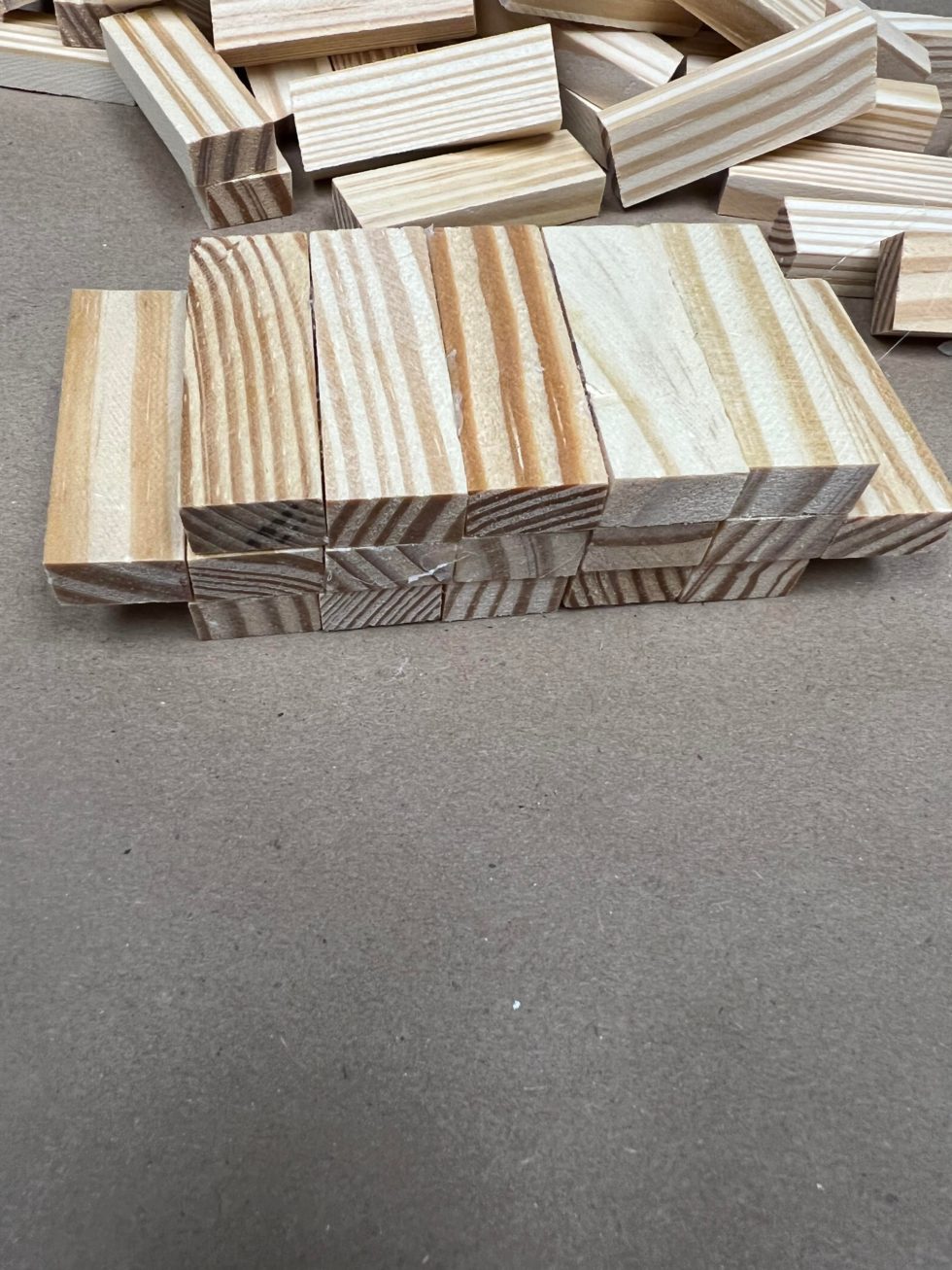 DIY Tree Using Tumbling Tower Game - The Shabby Tree