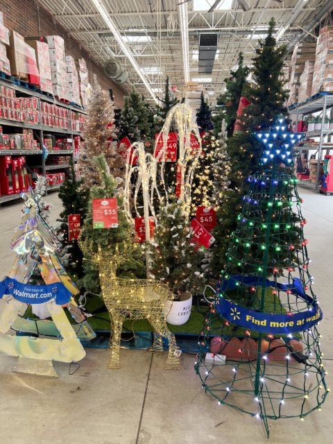 Walmart’s Christmas Tree’s “2022” - The Shabby Tree