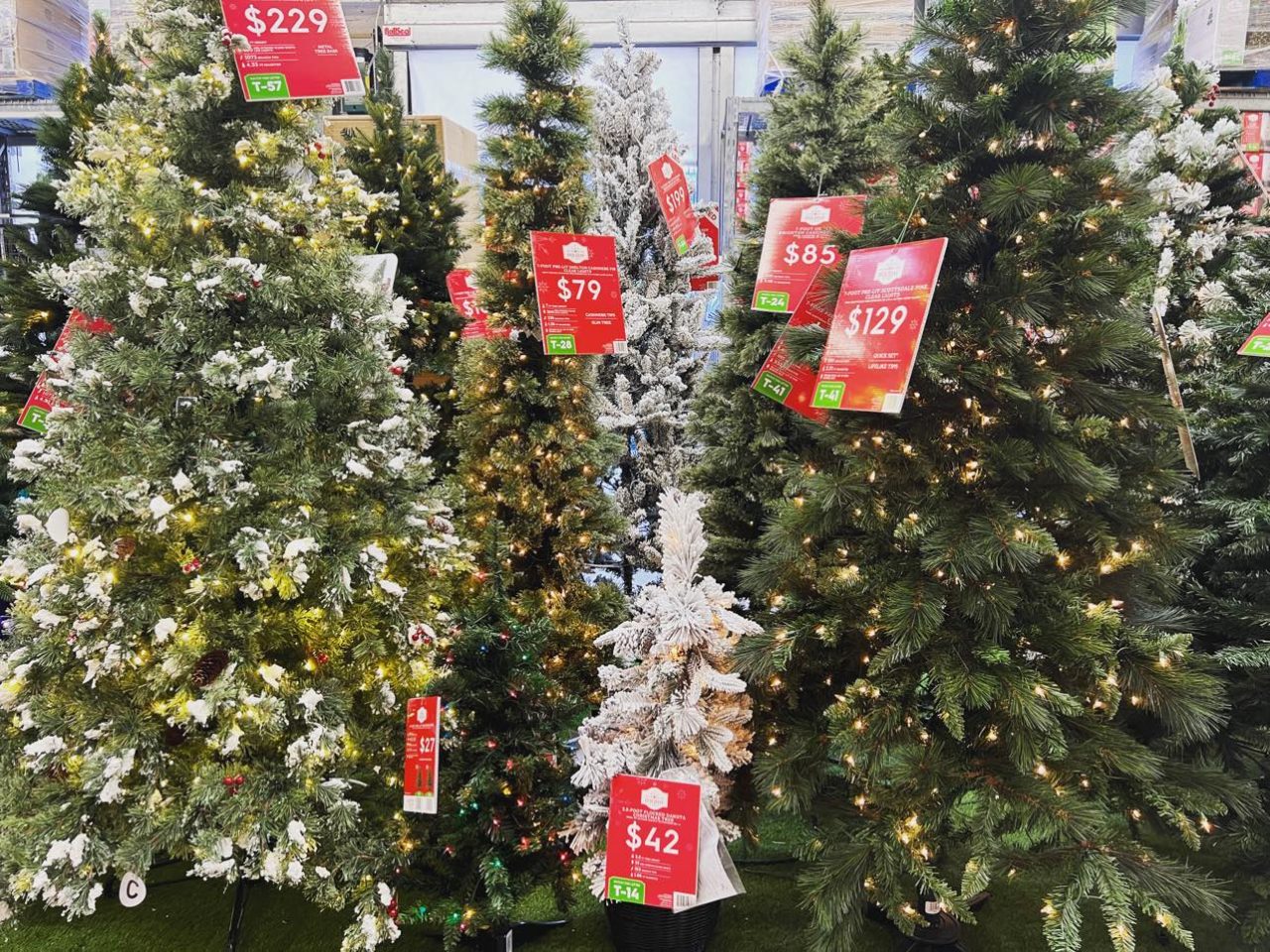 Walmart’s Christmas Tree’s “2022” - The Shabby Tree