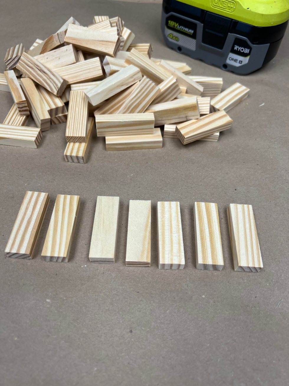 DIY Tree Using Tumbling Tower Game - The Shabby Tree