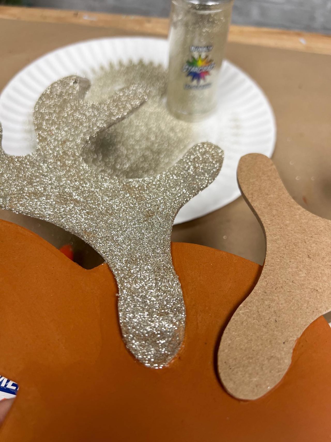 DIY Rudolf Decoration Using A Dollar Tree Item - The Shabby Tree