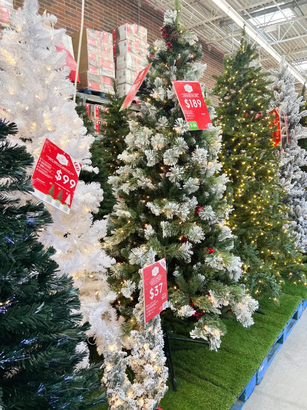 Walmart’s Christmas Tree’s “2022” - The Shabby Tree