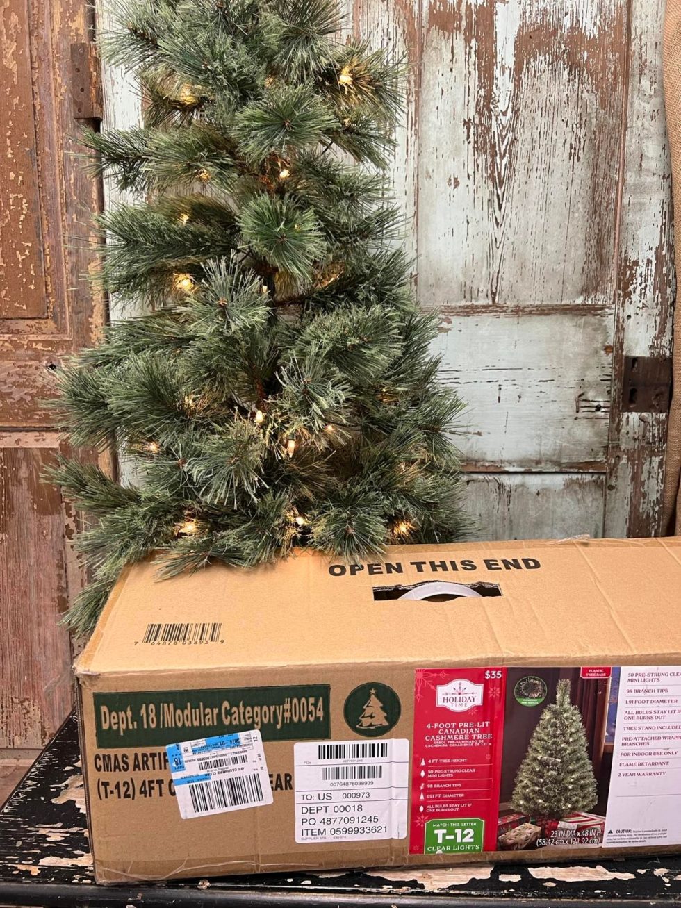 Walmart’s Christmas Tree’s “2022” - The Shabby Tree
