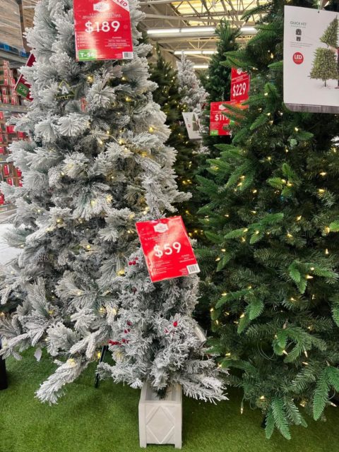 Walmart’s Christmas Tree’s “2022” - The Shabby Tree