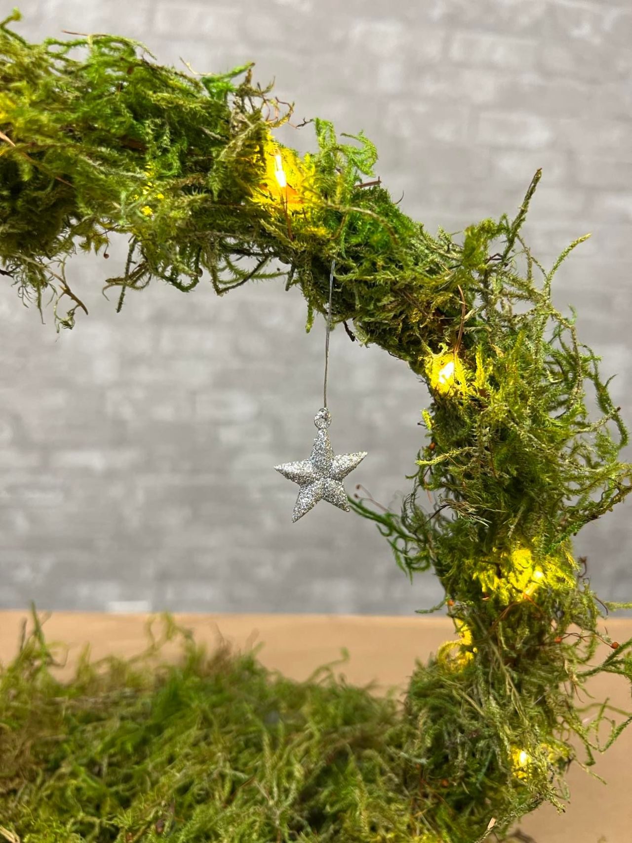 Embroidery Hoop Craft With Light Up Scenery - The Shabby Tree