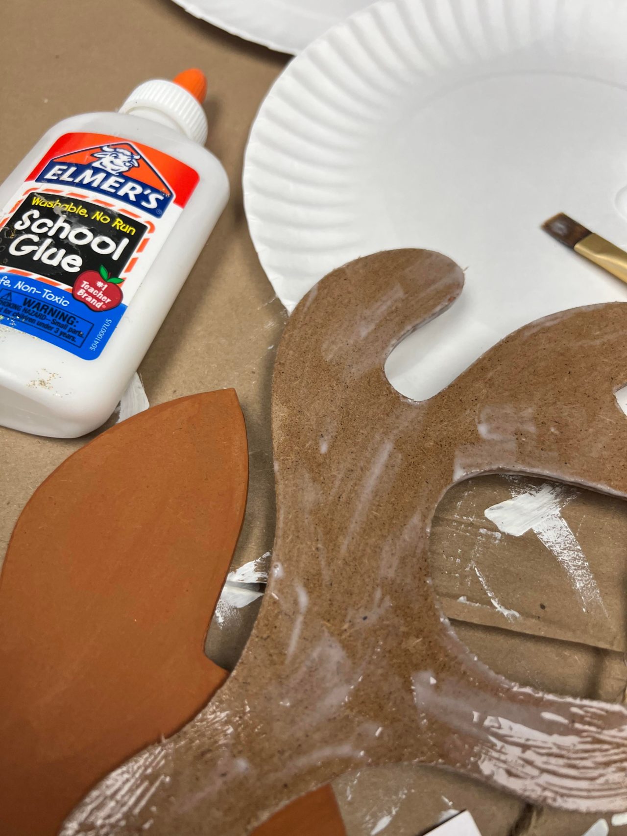 DIY Rudolf Decoration Using A Dollar Tree Item - The Shabby Tree