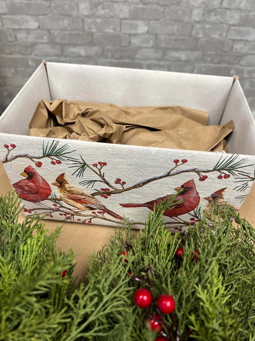 DIY Red Cardinal Craft - The Shabby Tree
