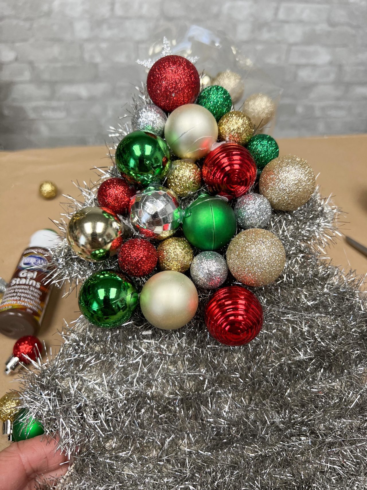 DIY Ornament Tree - The Shabby Tree