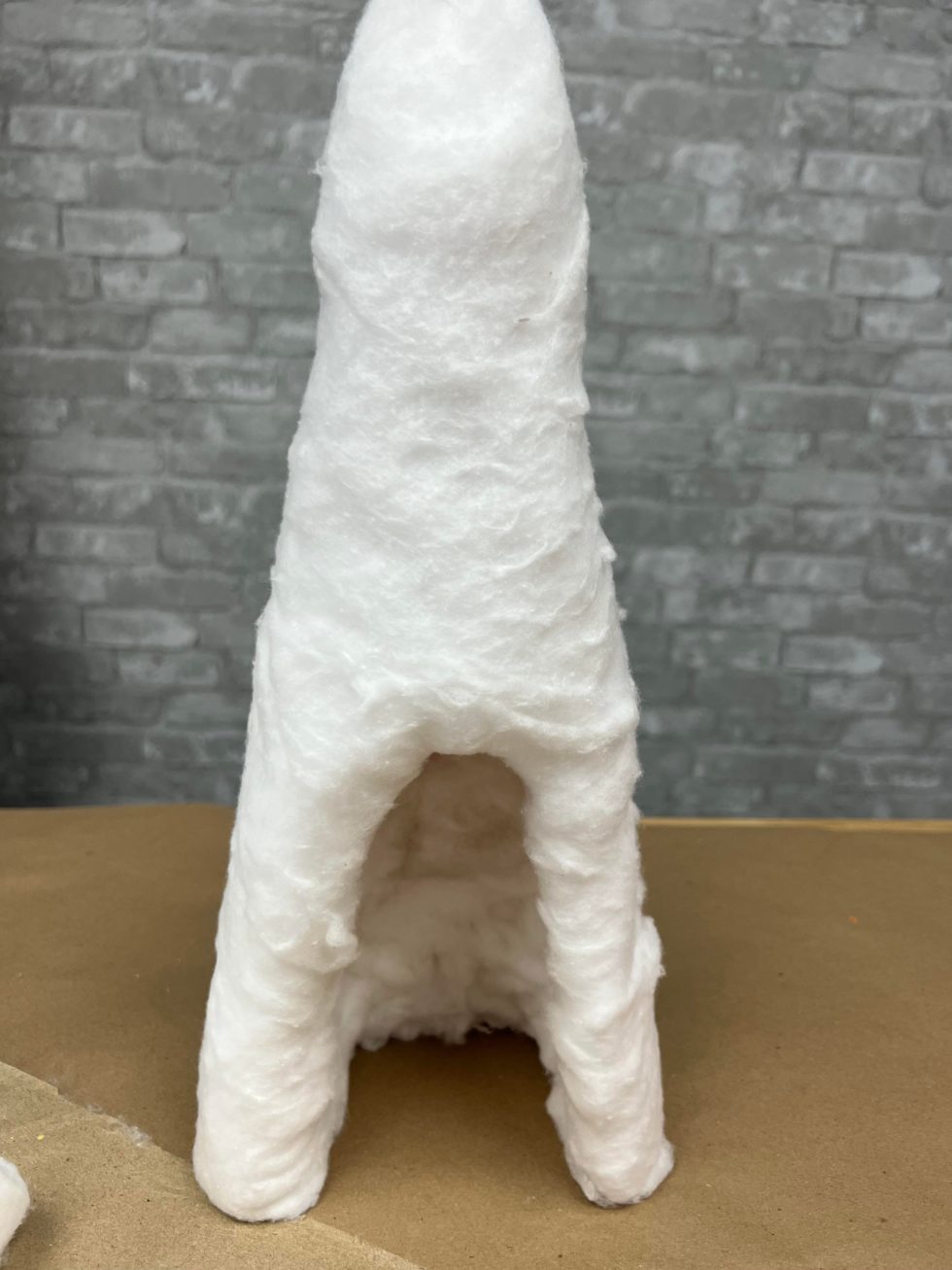 DIY Snow Scene - The Shabby Tree