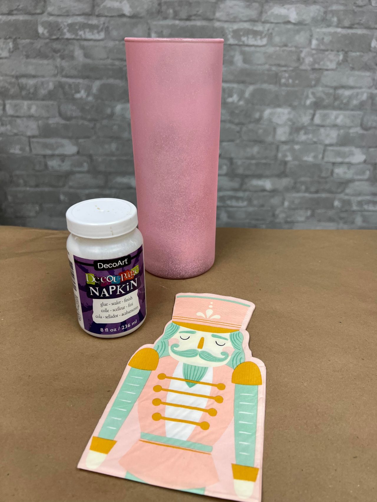 Nutcraker Napkin Craft - The Shabby Tree