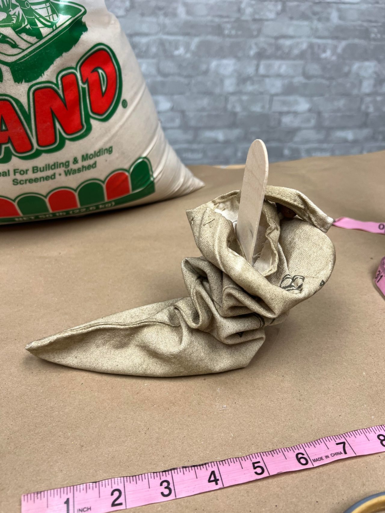 DIY Primitive Stocking Decoration - The Shabby Tree