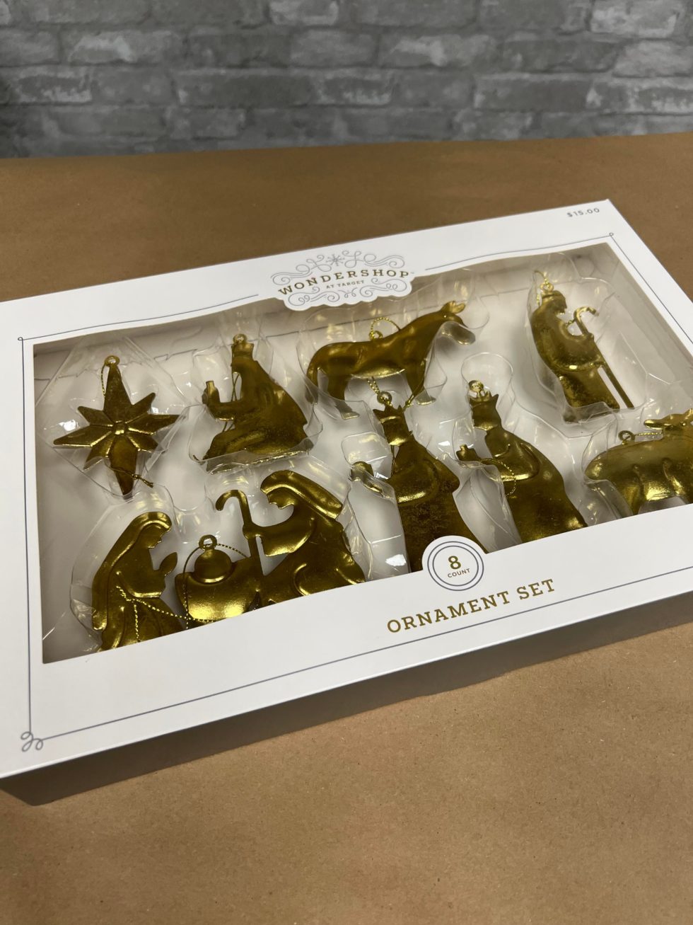 DIY Nativity Using Target Ornament Set - The Shabby Tree