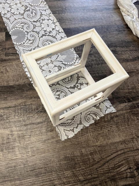 DIY Lamp Using Art Canvas - The Shabby Tree